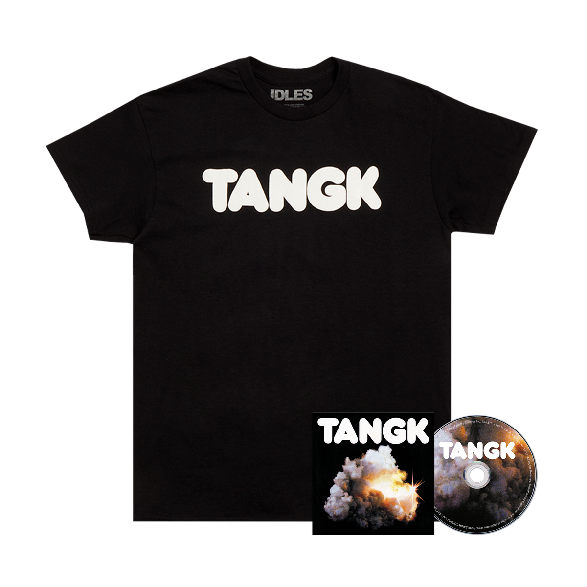TANGK CD + T-Shirt Bundle - IDLES