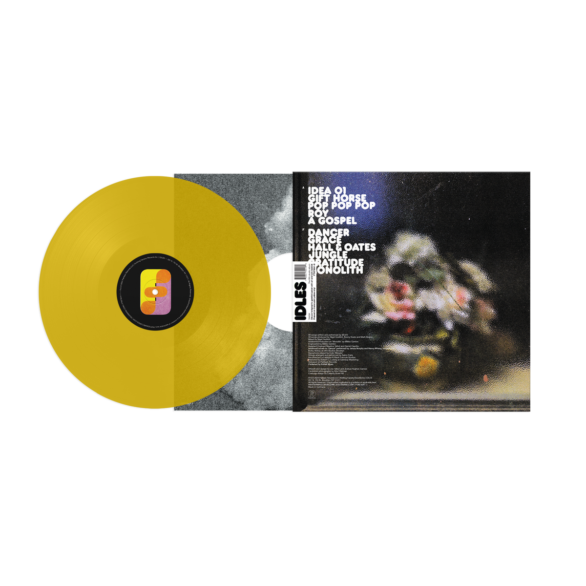 TANGK (Limited Edition Translucent Yellow Deluxe LP) - IDLES